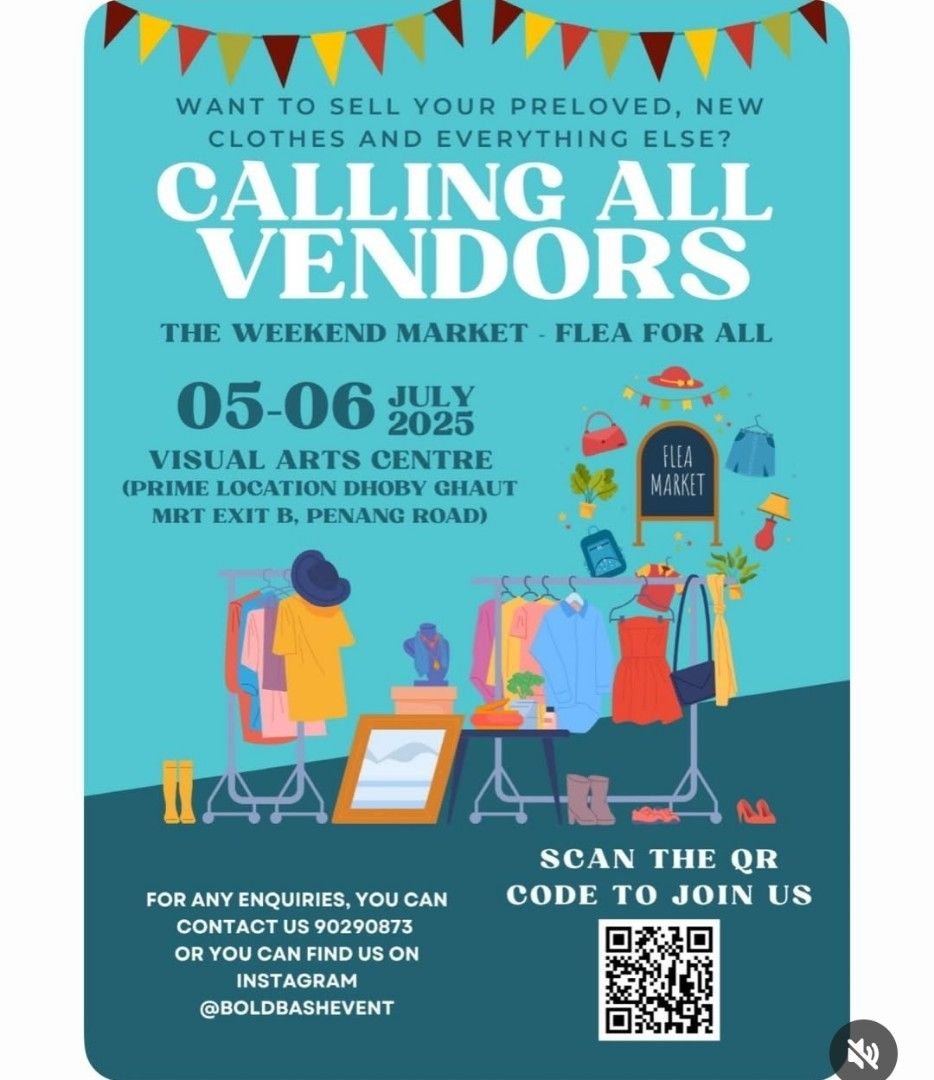 [Looking to share booth] Weekend Market Vendor Booth - July 5-6, 2025 ...