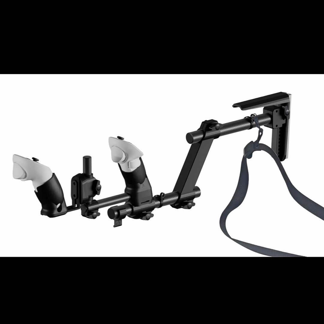 Meta Quest 3/3S Magnetic Carbon fiber Gun Stock, Video Gaming, Gaming ...