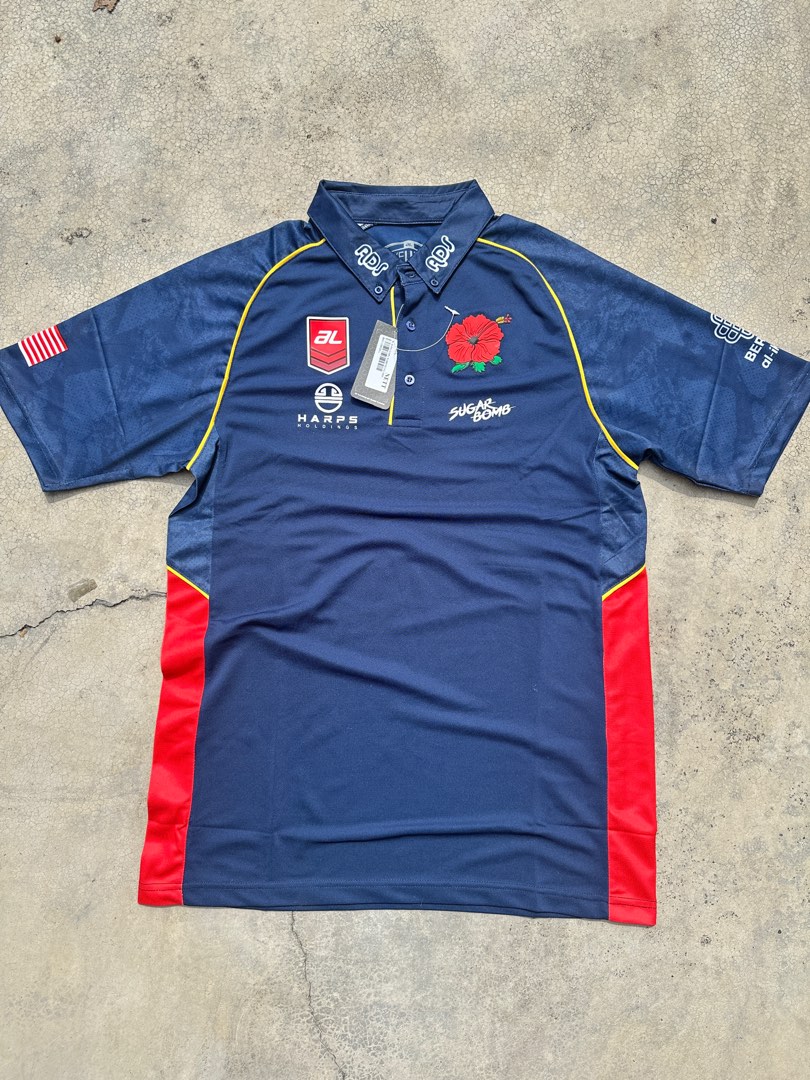 Malaysia Bunga Raya Polo Rugby, Men's Fashion, Activewear on Carousell