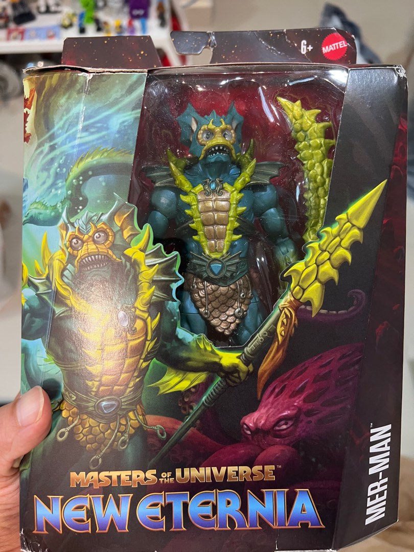 Masters of the universe motu masterverse Mer-man new eternia, Hobbies ...