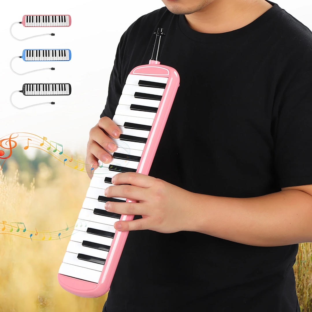 Melodica 32 Keys Piano Keyboard Mouth Organ Harmonica Musical ...