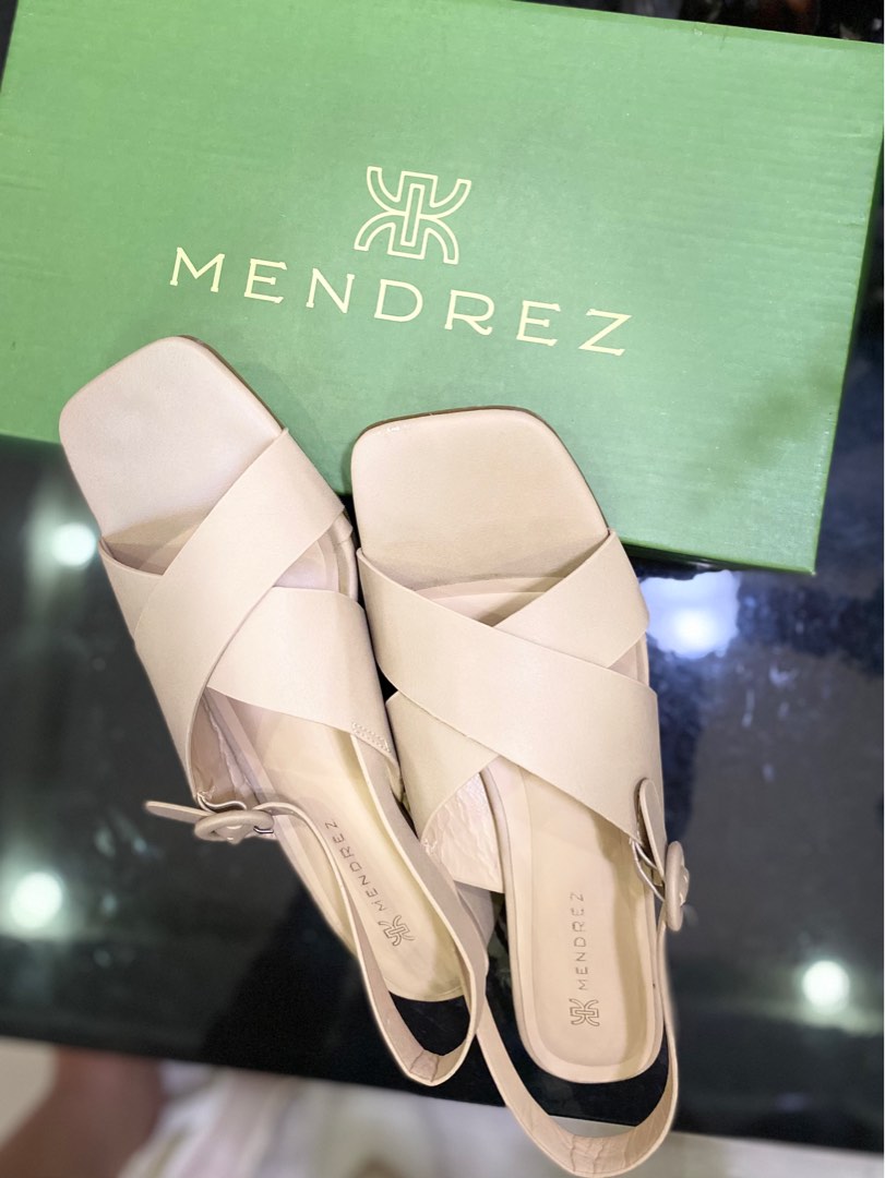 Mendrez heel sandals, Women's Fashion, Footwear, Heels on Carousell