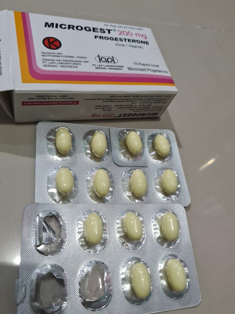 Microgest 200mg obat penguat kandungan, Barang Yang Dicari di Carousell