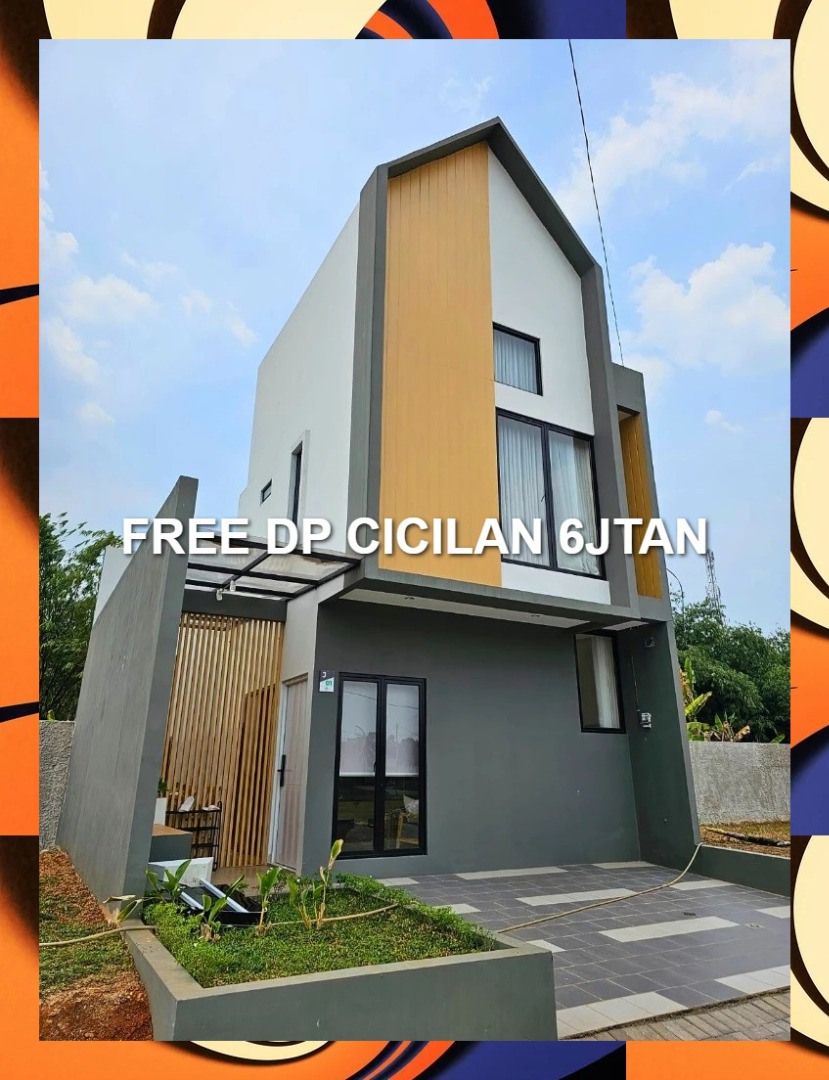 Naira Residence 2 Lake View Rumah 2 Lantai dekat Stasiun Cisauk Serpong ...