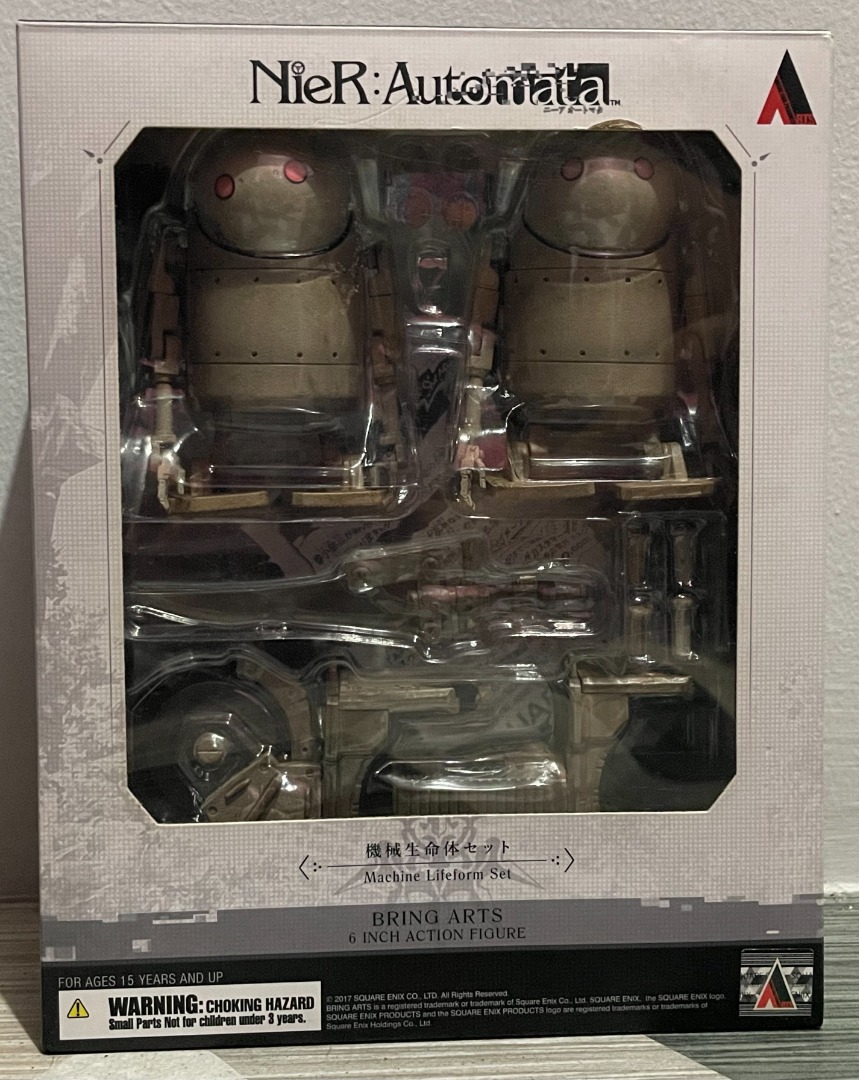 NieR Automata Bring Arts Machine Life Form Set 6in Action Figure, Video ...