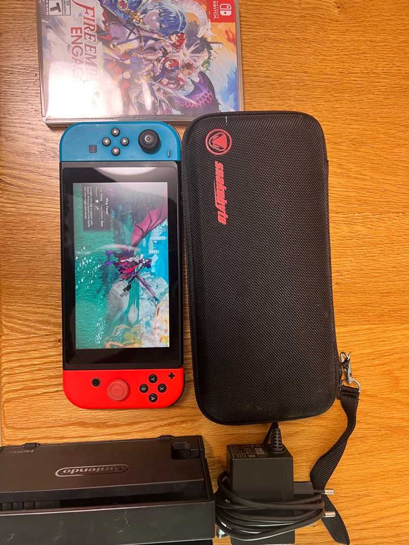 Nintendo Switch Console Gen 1 with Fire Emblem Engage, Video Gaming ...