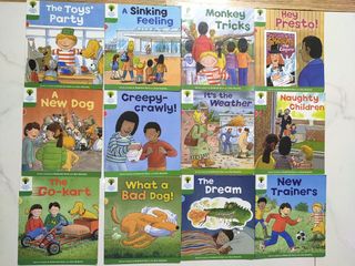 Oxford Reading Tree Level 10 books $80 for all, 興趣及遊戲, 書本 & 文具, 兒童書籍 ...
