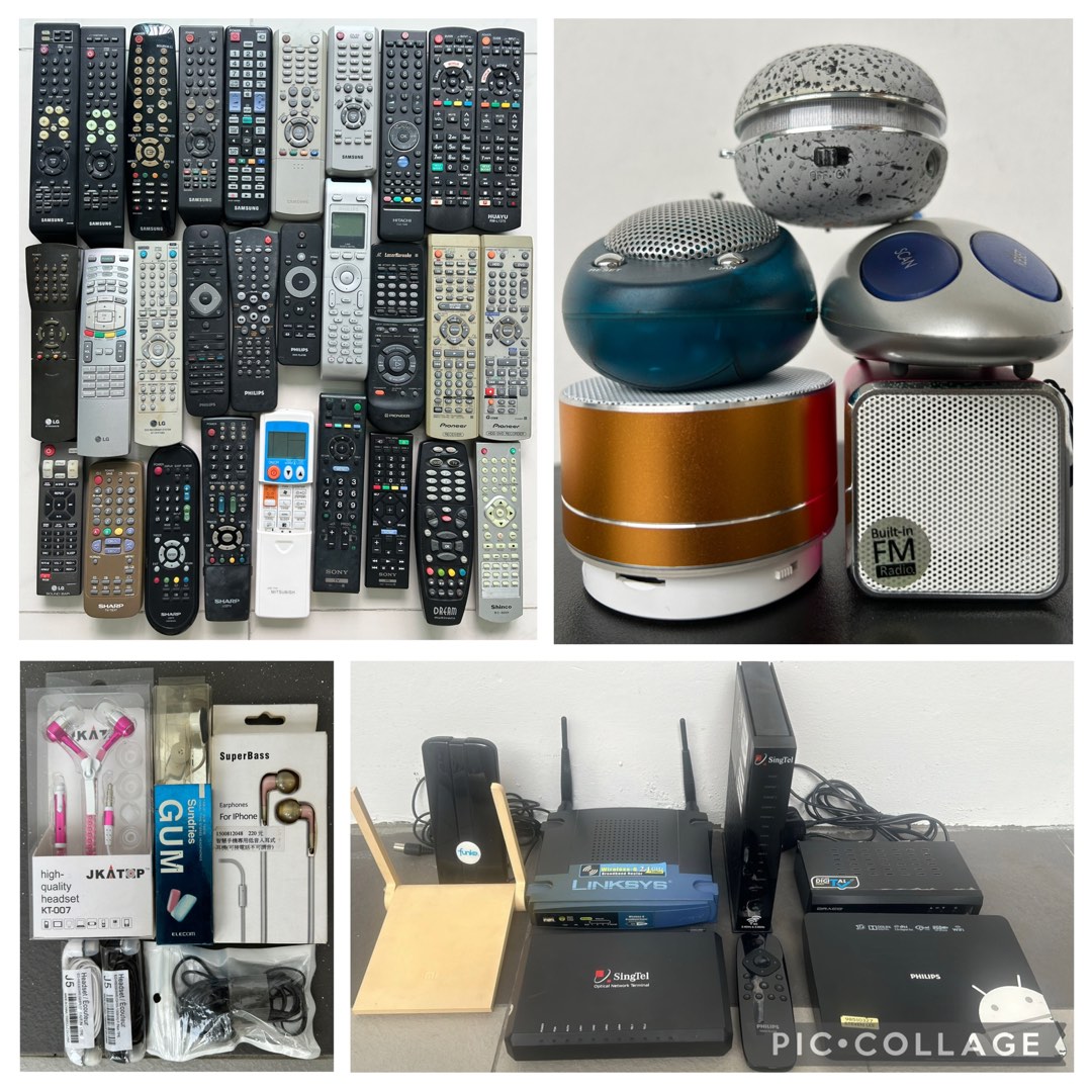 Philip smart Tv box/Singtel Optical Network Terminal/Xiaomi TV router ...