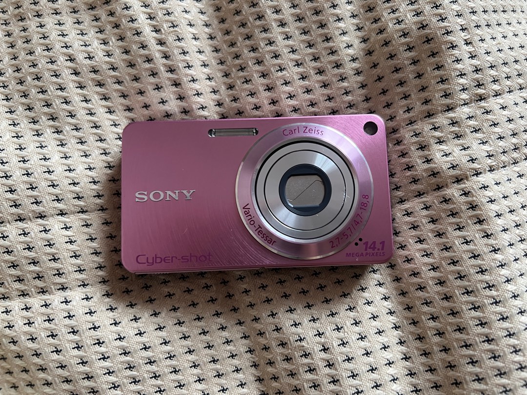 Pink Sony Cyber-shot DSC W350 Digital Camera, Photography, Cameras on ...