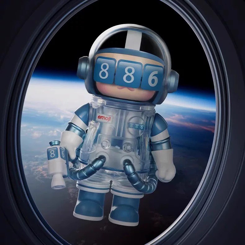 Popmart molly emoji 886, Hobbies & Toys, Toys & Games on Carousell