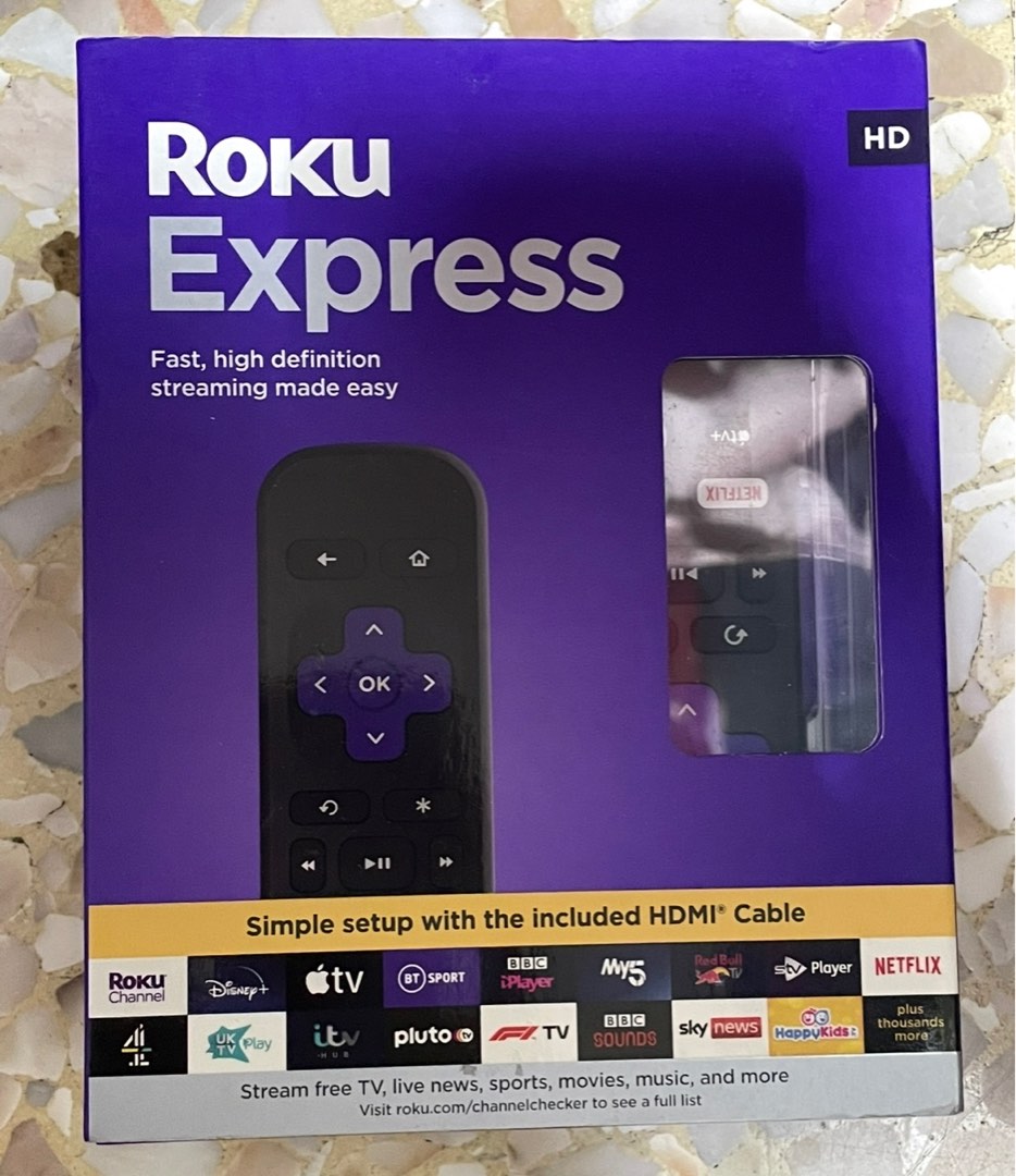 Roku Express HD Streaming Device, Computers & Tech, Parts & Accessories ...