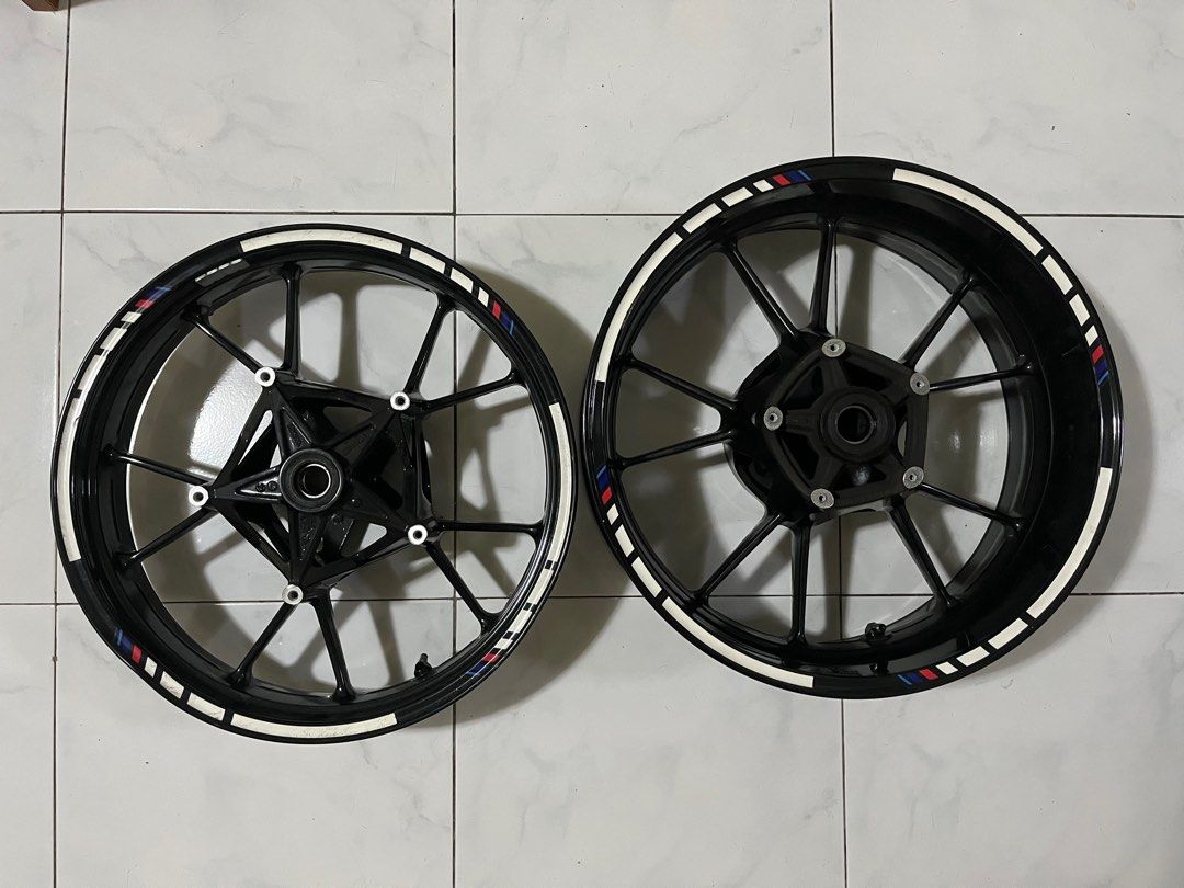 S1000RR stock rims, Motorcycles, Motorcycle Accessories on Carousell