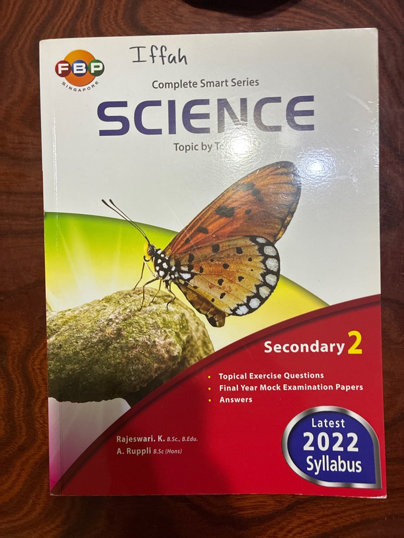 Secondary 2 Science Textbook - Latest 2022 Syllabus, Hobbies & Toys ...