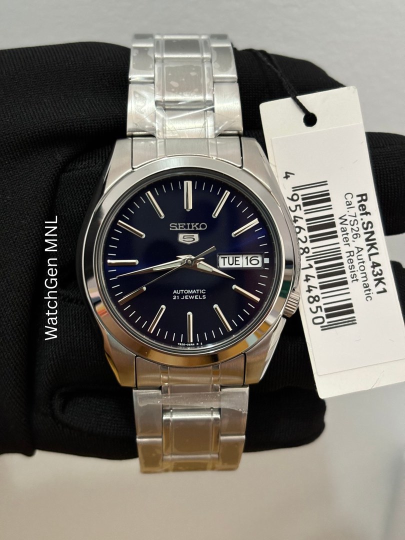 Seiko 5 SNKL43 Baby Sarb, Men's Fashion, Watches & Accessories, Watches ...