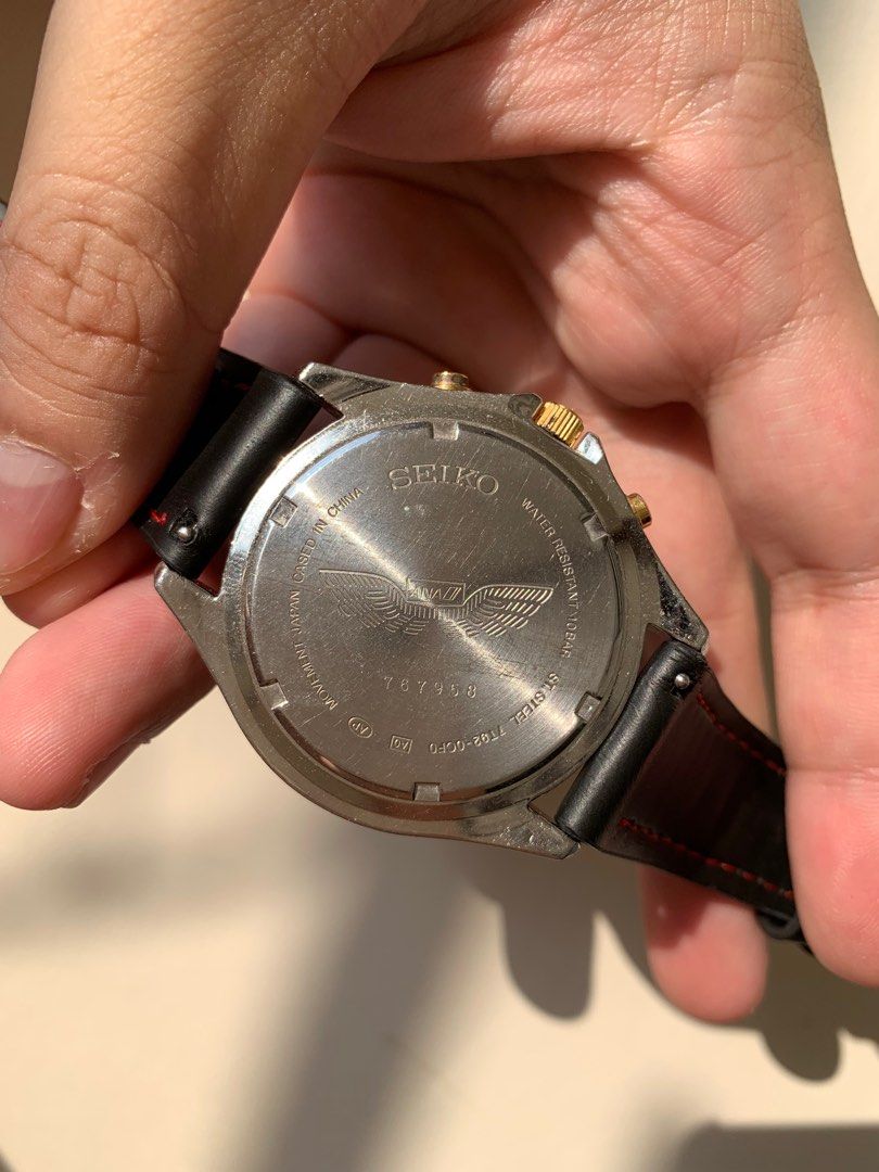 SEIKO Flightmaster Pilot 7T92-0CF0 ANA (collabs with Nippon Airways ...