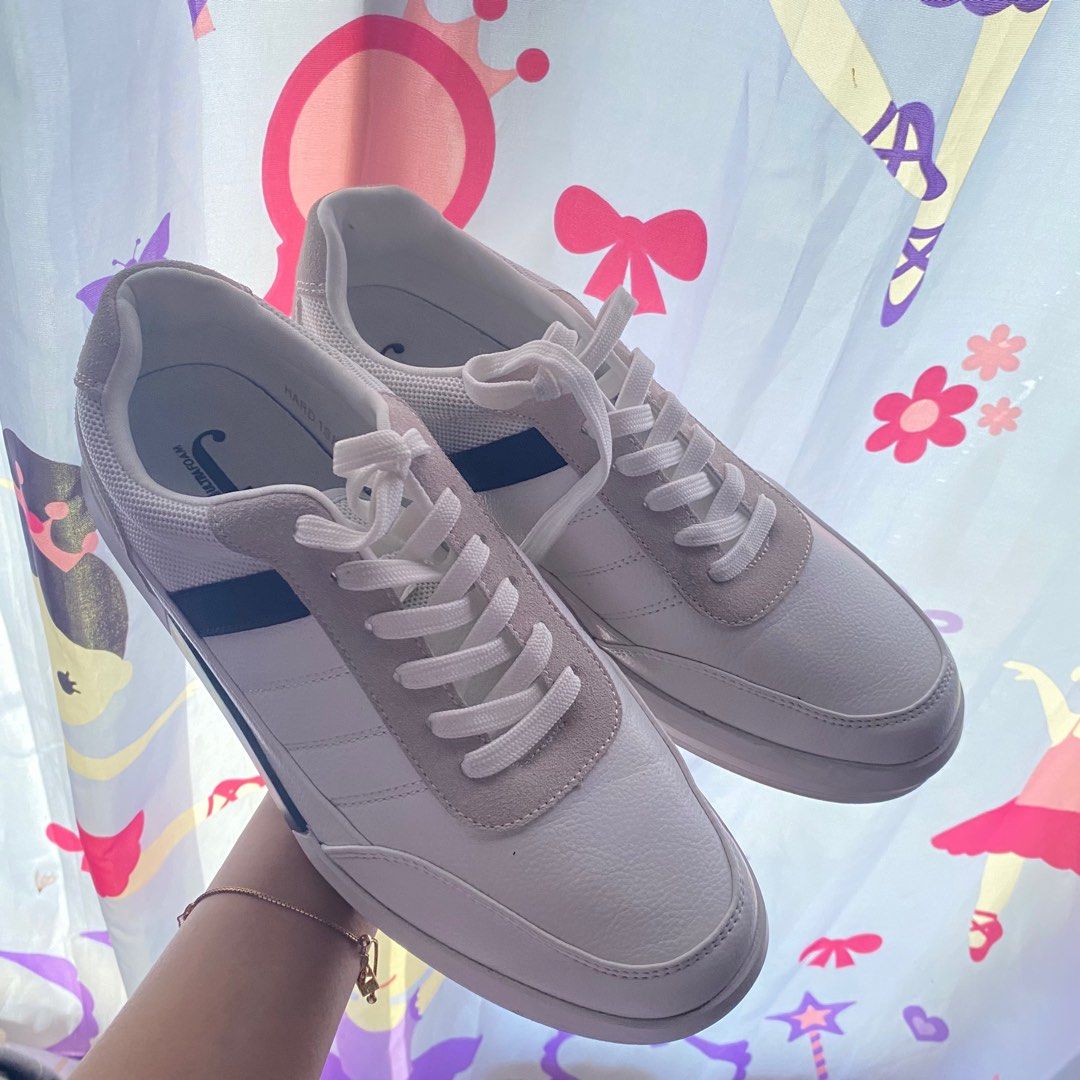 Sepatu Putih Formal Jackson Ultrafoam Ukuran 40, Fesyen Pria, Sepatu ...