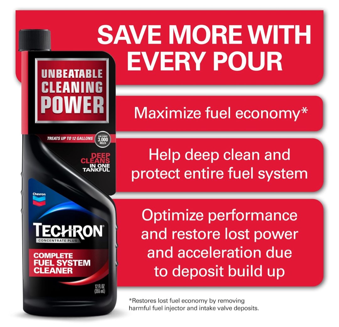 Techron Complete Fuel System Cleaner, Car Accessories, Accessories on ...
