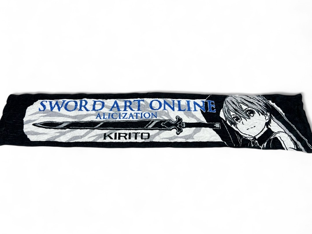 Towel Sword Art Online, Fesyen Pria, Aksesoris, Lainnya di Carousell