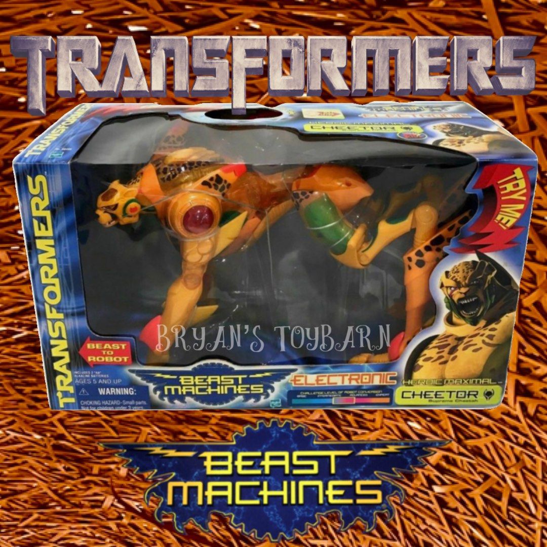 Transformers Cheetor Beast Machines Heroic Maximal Supreme Class ...
