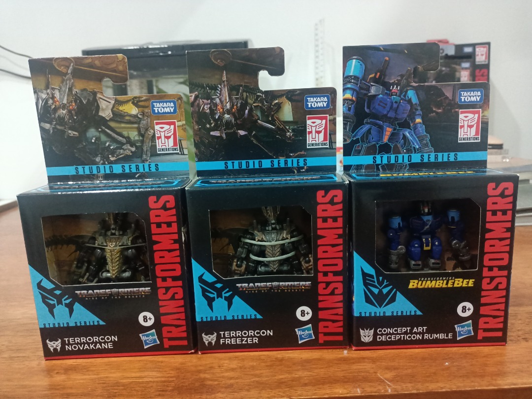 Transformers Studio Series Rumble , Novakane and Freezer, Hobbies ...