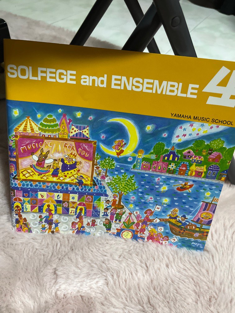 Yamaha JXC solfege book 4, Hobbies & Toys, Books & Magazines, Textbooks ...
