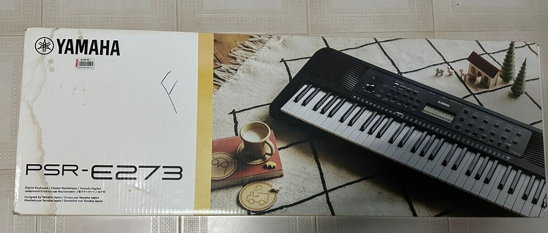 Yamaha PSR-E273 Portable Keyboard , Hobbies & Toys, Musical Instruments ...