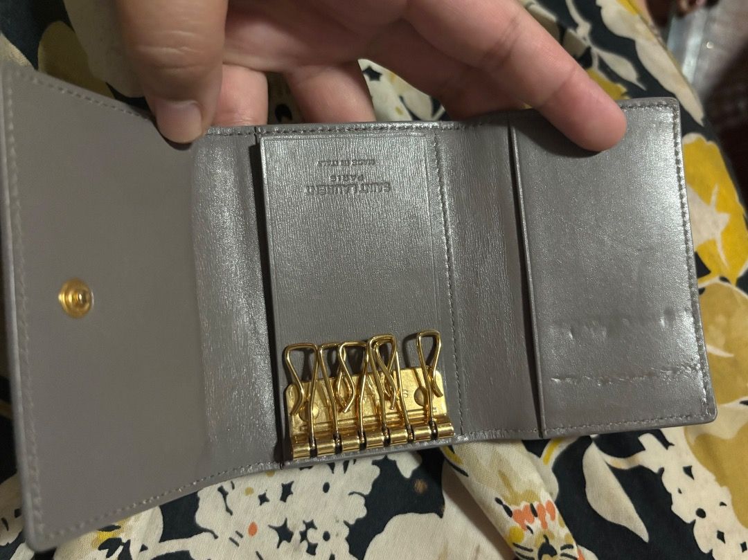 YSL key holder authentic, Luxury, Bags & Wallets on Carousell