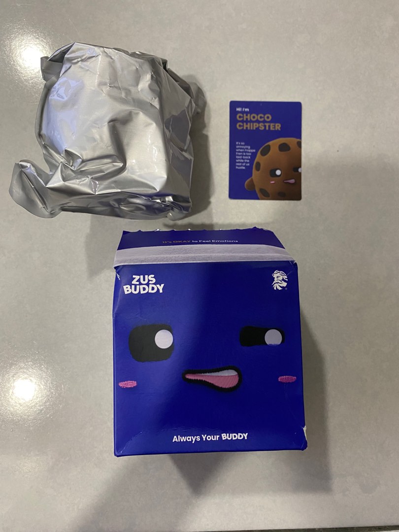 Zus Buddy Disgusted Choco Chipster, Hobbies & Toys, Toys & Games on Carousell