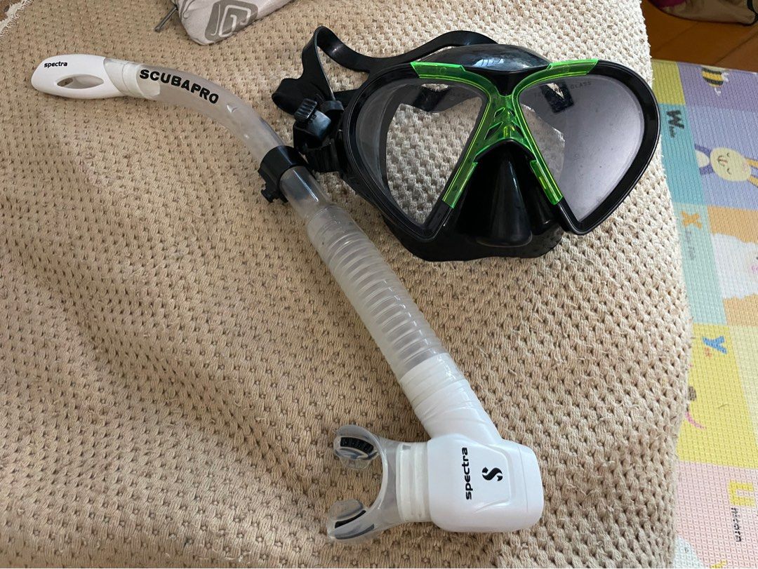 男女啱用 Scubapro mask 浮潛面罩 潛水面罩水上活動獨木舟浮潛游水 swimming water dive goggle登山毅行者 ...