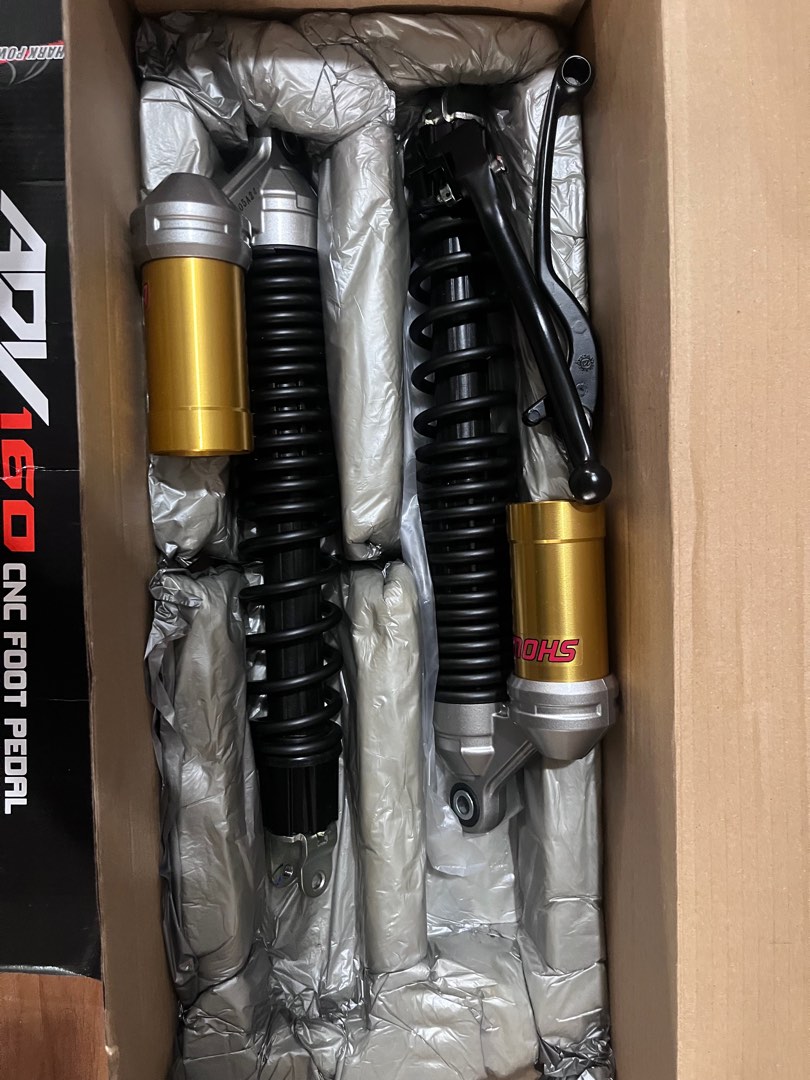 Adv160 stock showa shocks brand new, Car Accessories, Accessories on ...