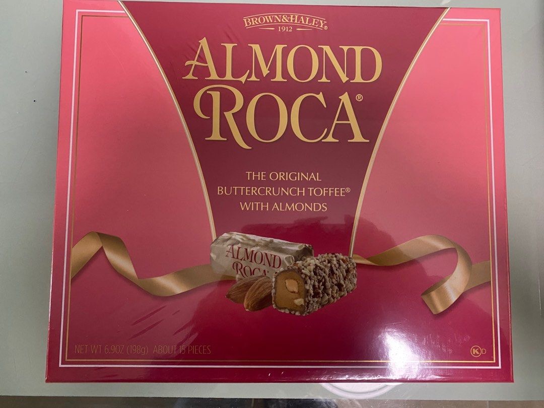 Almond & Dark Roca Gift Pack 200G 樂家杏仁糖, 嘢食 & 嘢飲, 包裝食物&即食食物 - Carousell