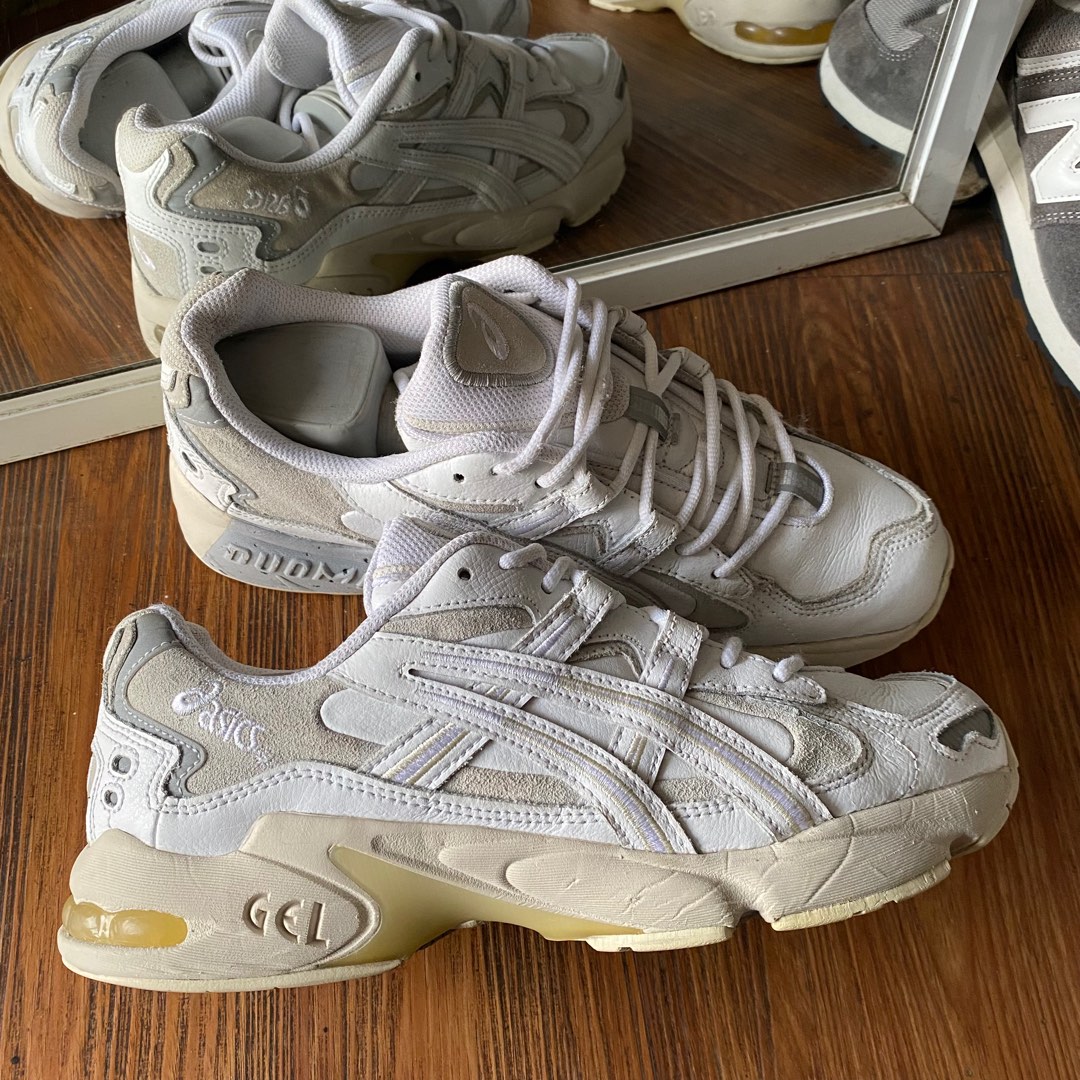 Asics gel kayano 5 OG White Cream grey original not asics gel nyc not ...