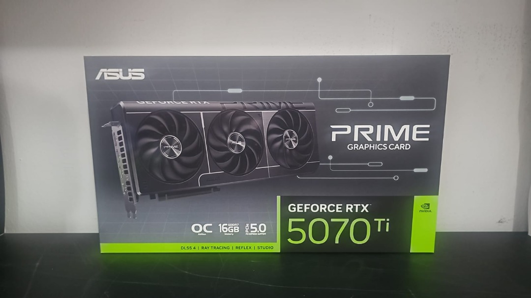 ASUS RTX 5070 TI 16 GB PRIME OC NVIDIA, Computers & Tech, Parts ...