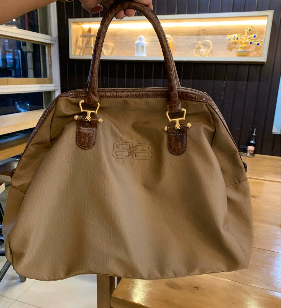 Authentic Balenciaga BB logo crocodile, Luxury, Bags & Wallets on Carousell