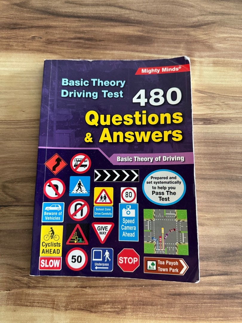 Basic Theory Driving Test Book - 480 Questions & Answers, Hobbies ...