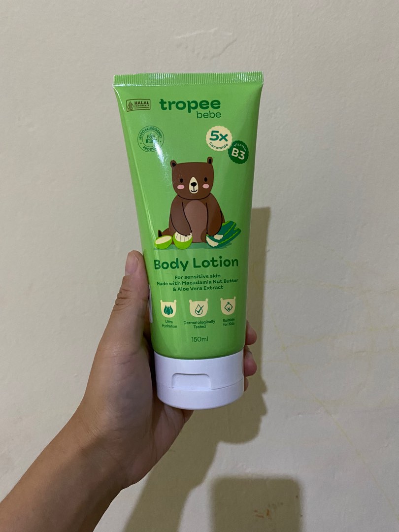 Body lotion tropee bebe 150ml, Bayi & Anak, Lainnya di Carousell