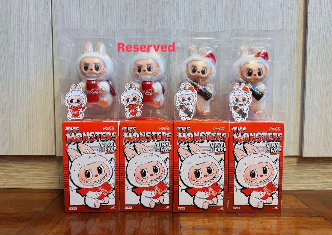Brand New Coke Labubu Vinyl - Happy Factor & Surprise Shake, Hobbies ...