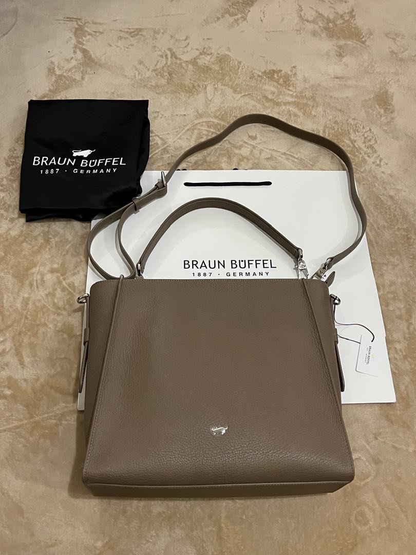 Braun Buffel Shoulder Bag, Luxury, Bags & Wallets on Carousell
