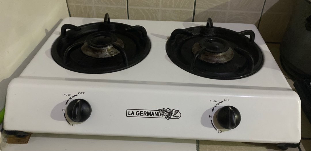Ceramic La Germania gas stove, TV & Home Appliances, Kitchen Appliances ...