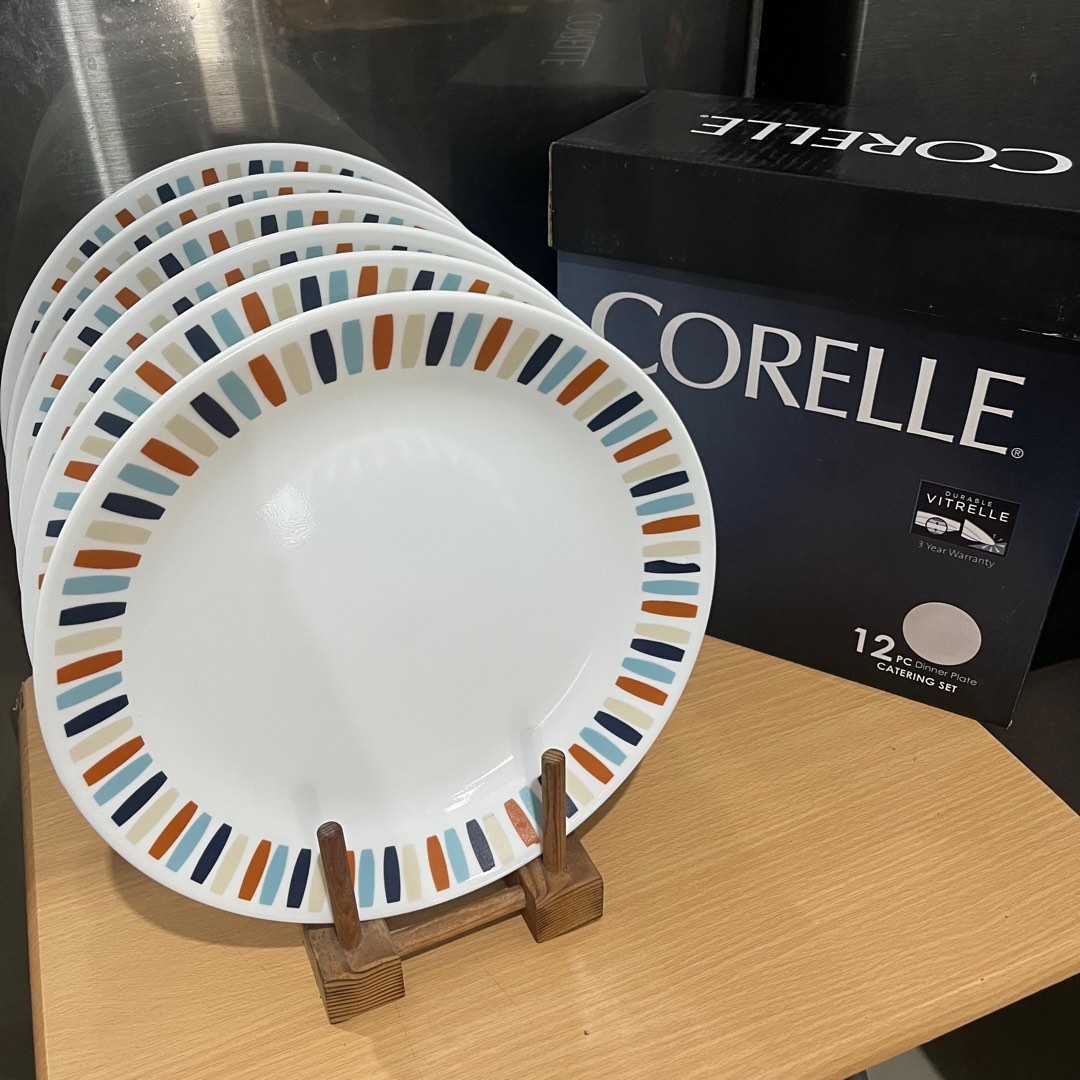 Corelle Dinner Plate Set - 6 piece set, Furniture & Home Living ...