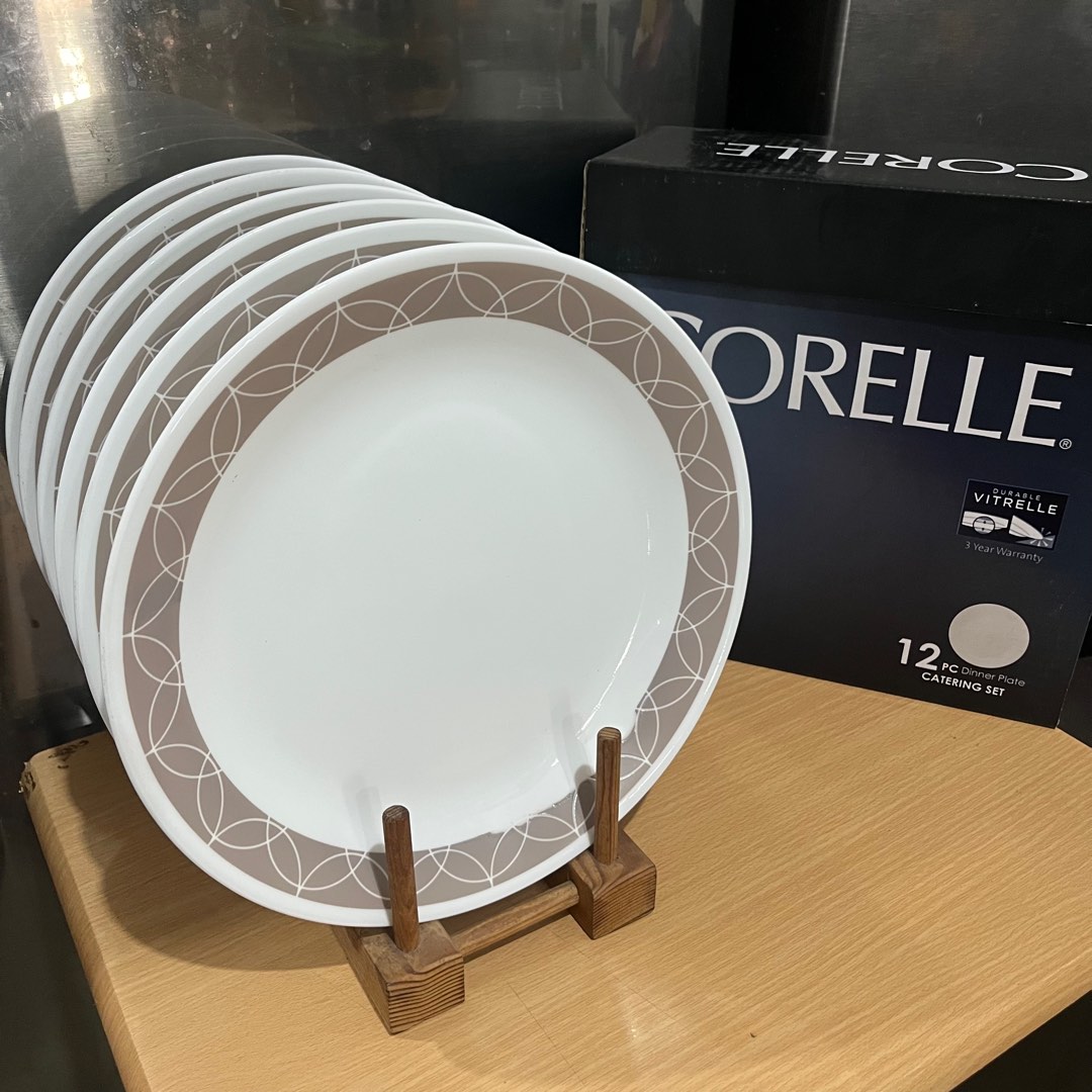 Corelle Dinner Plate Set - 6 piece set, Furniture & Home Living ...