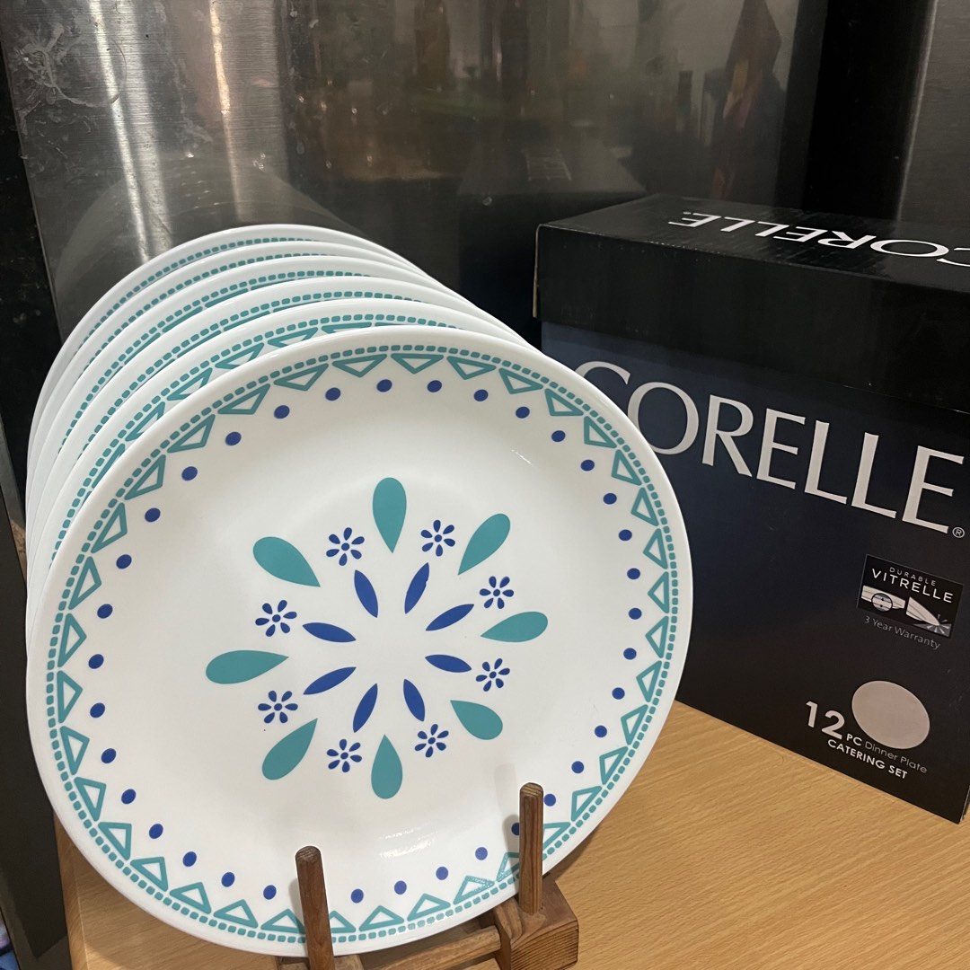 Corelle Dinner Plate Set - 6 piece set, Furniture & Home Living ...