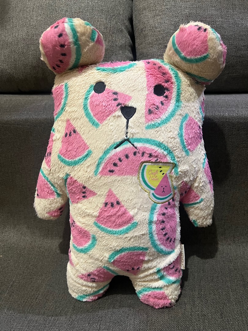 Craftholic Watermelon Flan Plush, Hobbies & Toys, Toys & Games on Carousell
