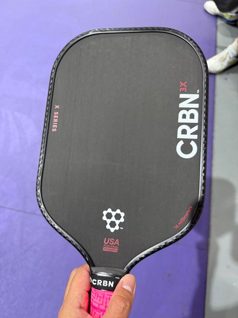 CRBN 3X Pickleball Paddle X Series 14mm, Sports Equipment, Sports ...