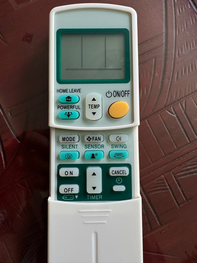 Daikin Aircon Remote Control, TV & Home Appliances, Portable Air ...