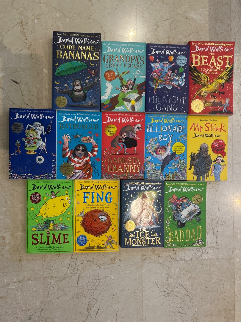 David Walliams Children's Books, Hobbies & Toys, Books & Magazines ...