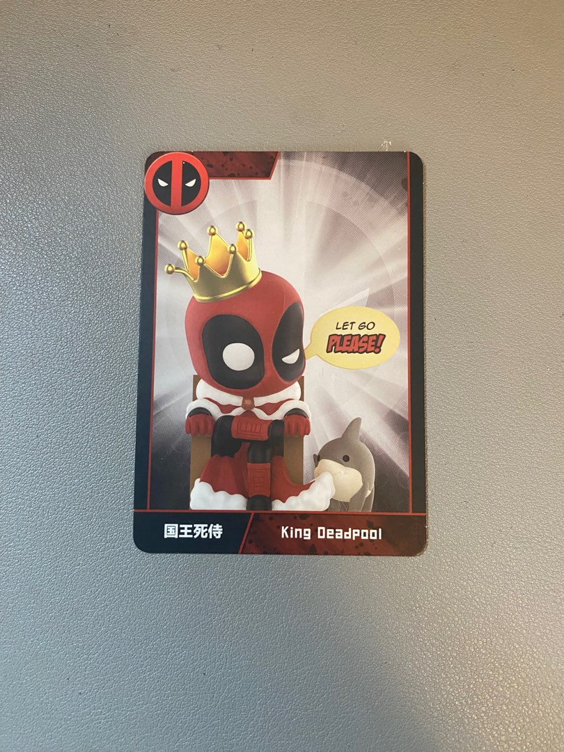Deadpool Pop Mart Card Collectables deadpool popmart, Hobbies & Toys ...