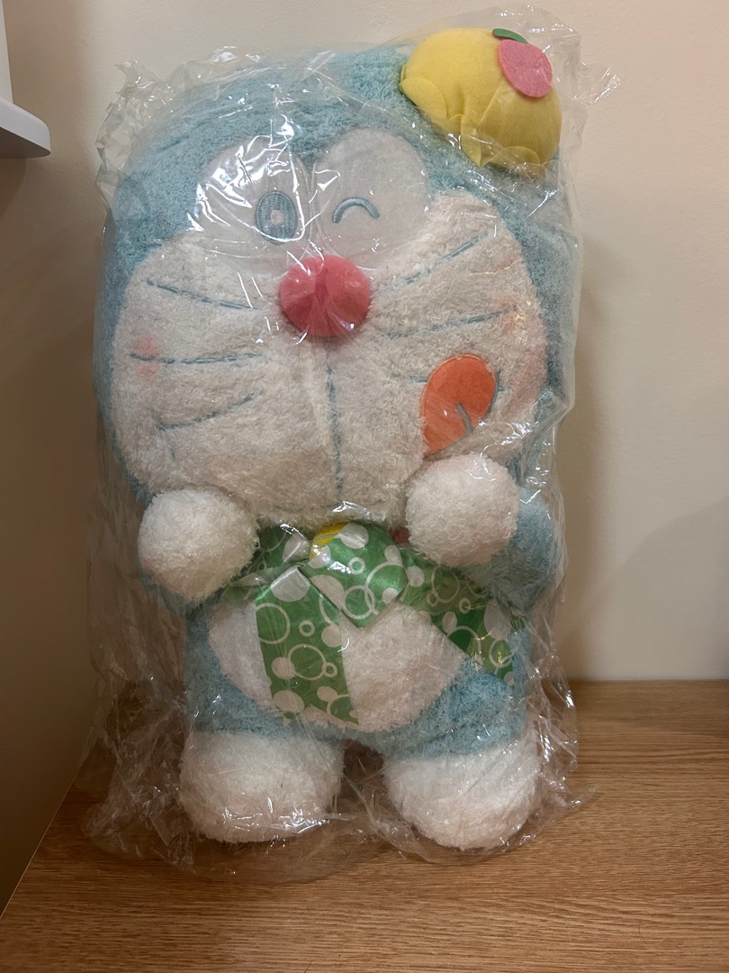 Doraemon Soda Pop Light Blue Stuff Toy, Hobbies & Toys, Toys & Games on ...