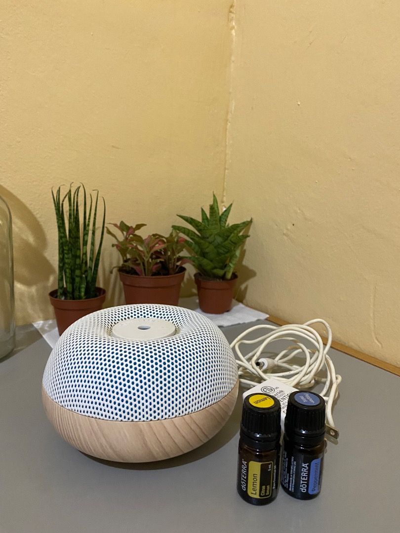 doTERRA Marble Kids Brevi Diffuser with FREE 5ml Lemon & Peppermint ...