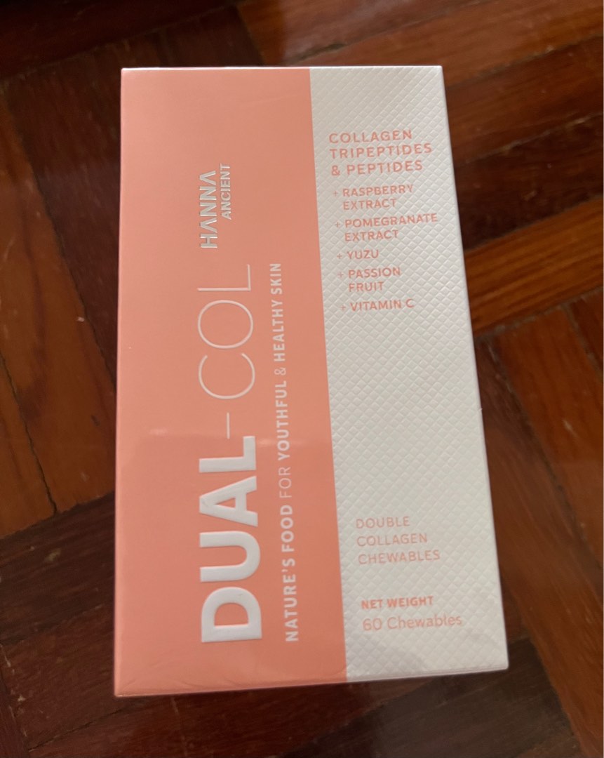 Dual Col Collagen Tripeptides & peptides Vit C health beauty skin Hanna ...